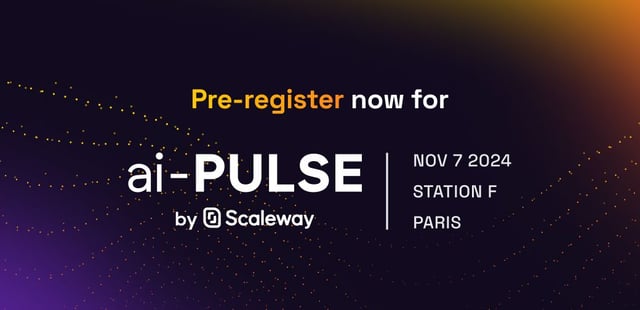 ai-PULSE pre-registration is open! | Scaleway